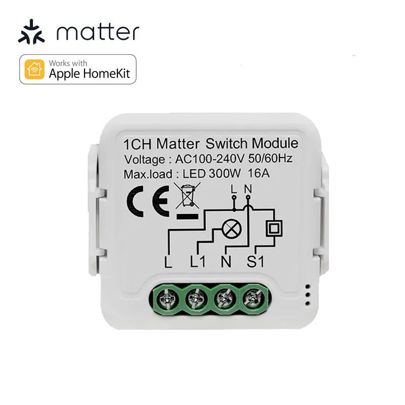 Matter over wifi homekit Switch Module manufacturer and distributor
