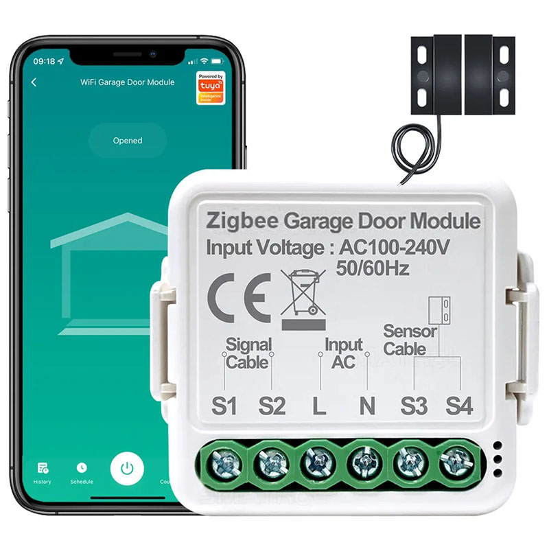 tuya zigbee Garage Door switch Module manufacturer and distributor